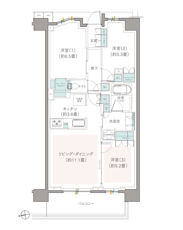ブリリア大島グリーンアベニュー モデルルーム訪問 予定価格 間取り
