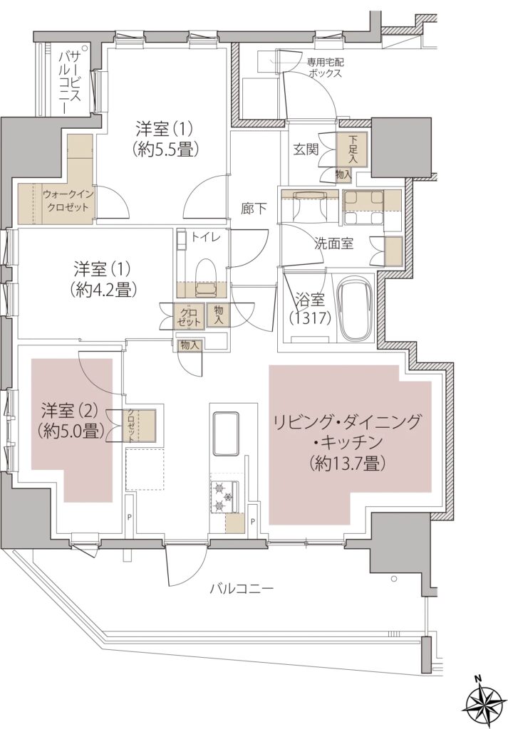 ブリリア東上野 モデルルーム訪問 間取り・予定価格