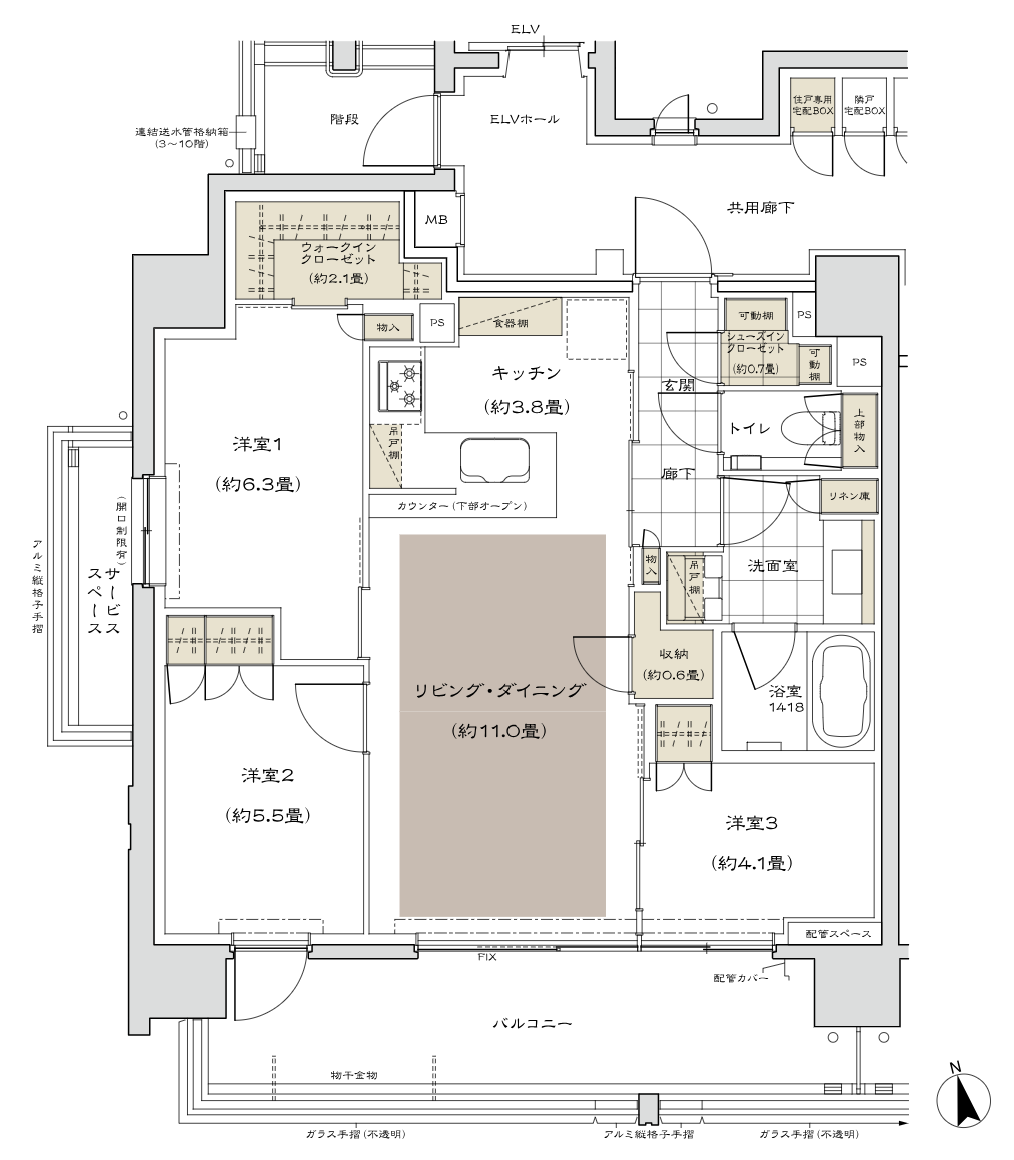 ザ・パークハウス富岡門前仲町 モデルルーム訪問 価格 間取り