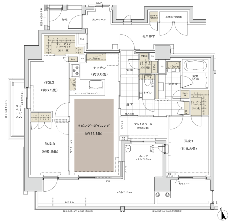 ザ・パークハウス富岡門前仲町 モデルルーム訪問 価格 間取り
