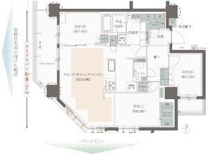 レ・ジェイド篠崎 モデルルーム訪問 間取り 価格
